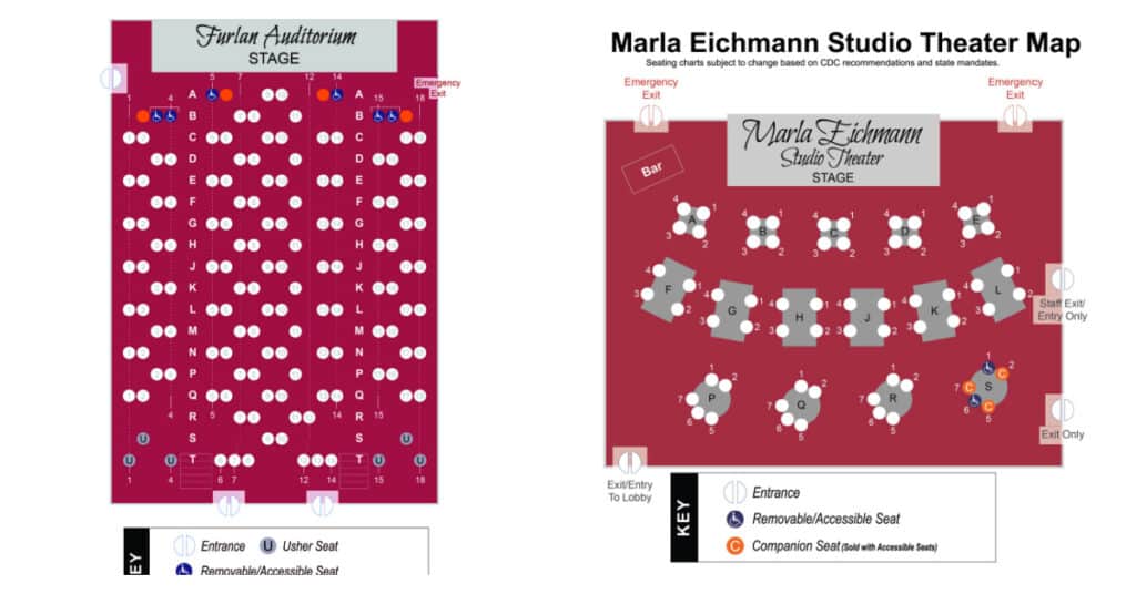 S-5-1-2021 Seating Chart - Sunset Playhouse